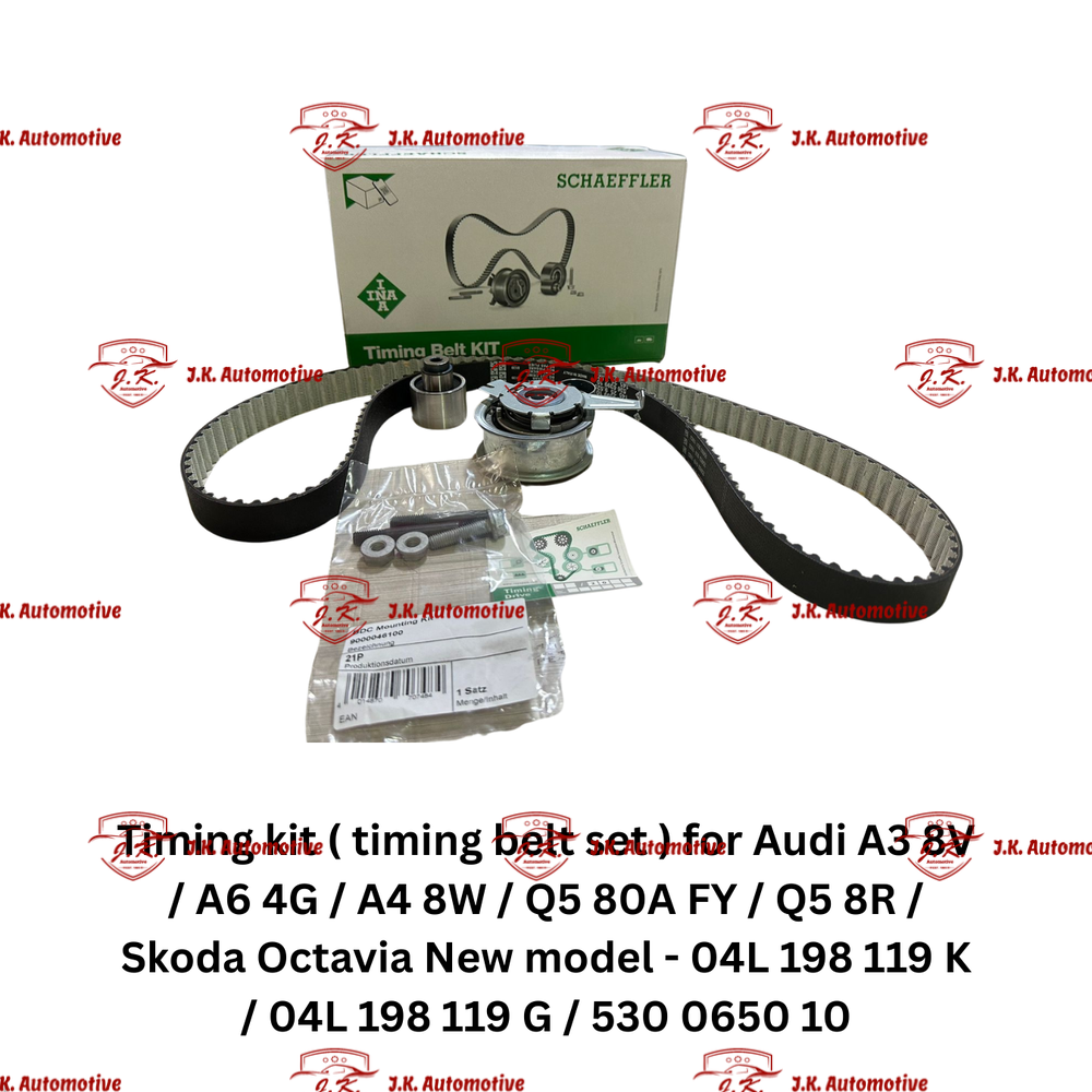 Buy Timing Kit ( Timing Belt Set ) For Audi A4 8W Diesel - 04L 198 119 K / 04L 198 119 G / 530 ...
