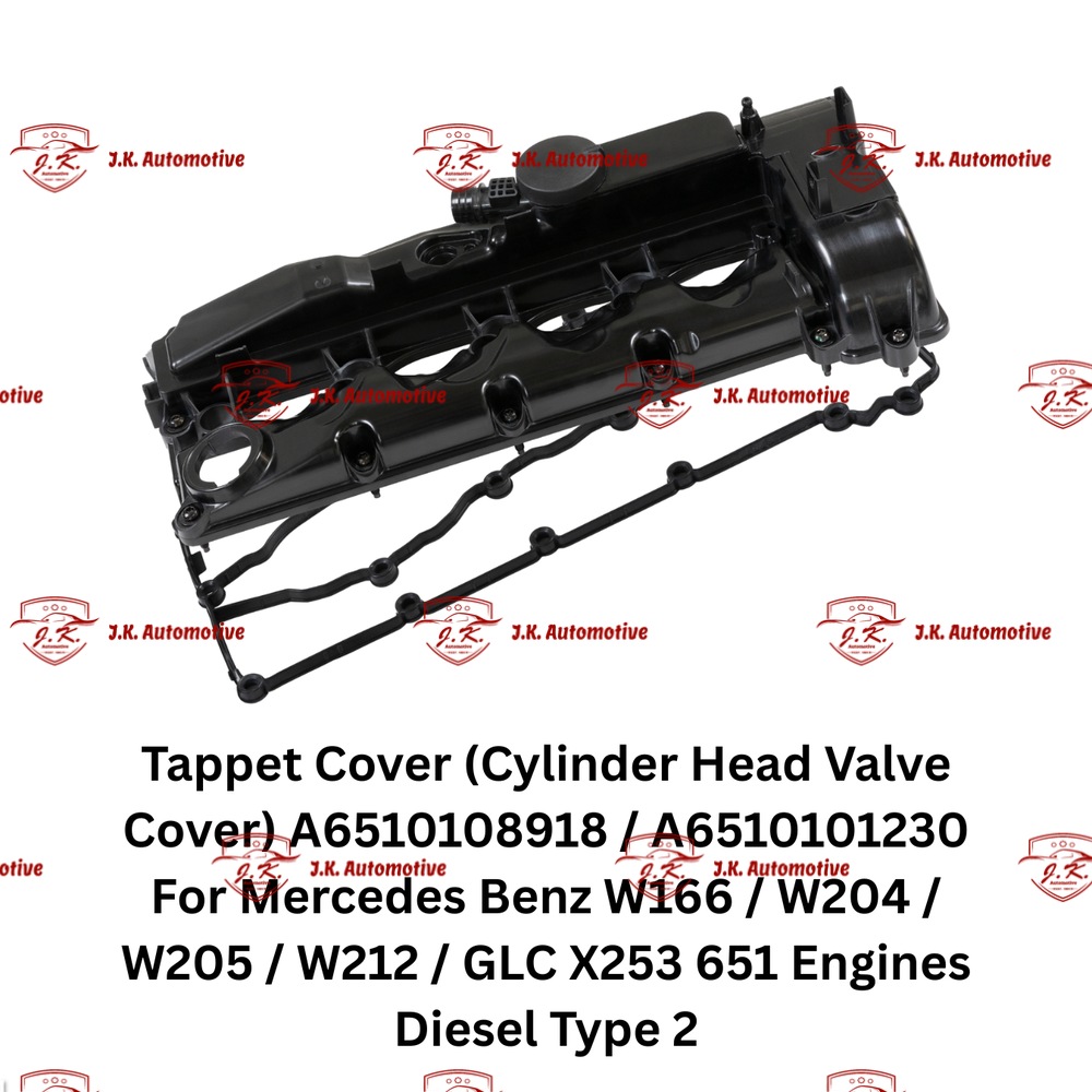 Buy Tappet Cover (Cylinder Head Valve Cover) A6510108918 / A6510101230 ...
