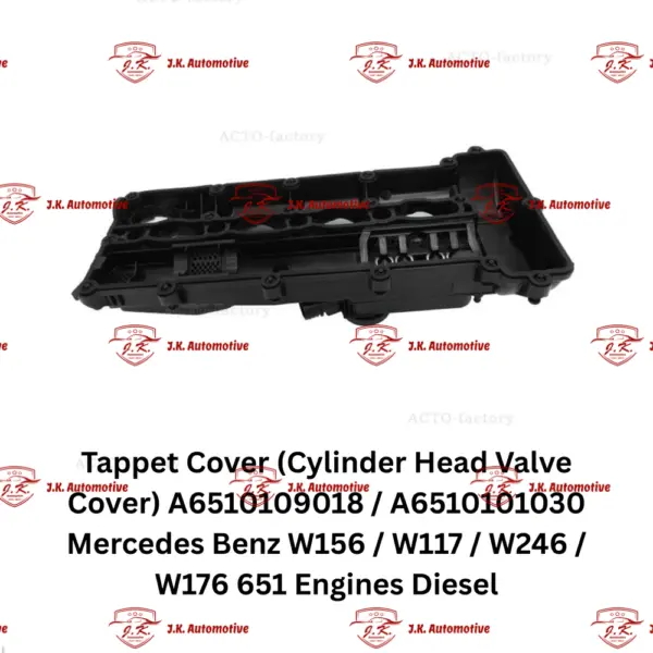 Buy Tappet Cover (Cylinder Head Valve Cover) A6510109018 / A6510101030 ...
