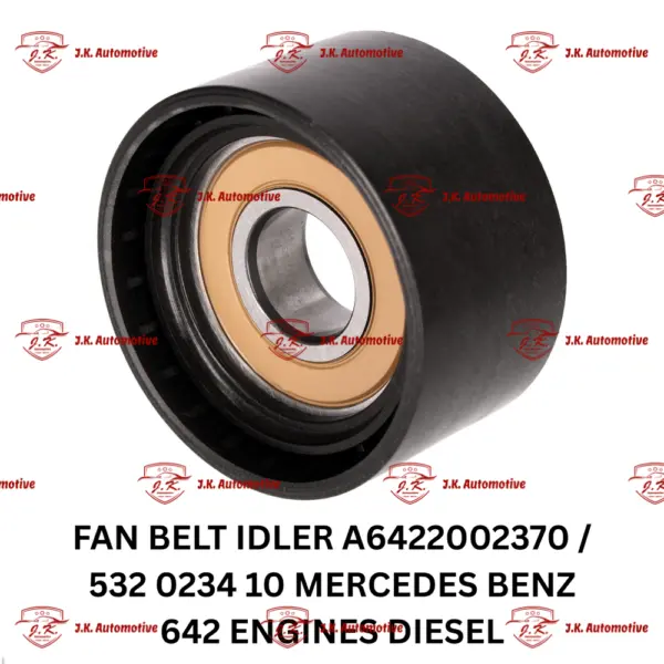 Buy Fan Belt Idler (Deflection Pulley) A6422002370 / 532 0234 10 ...
