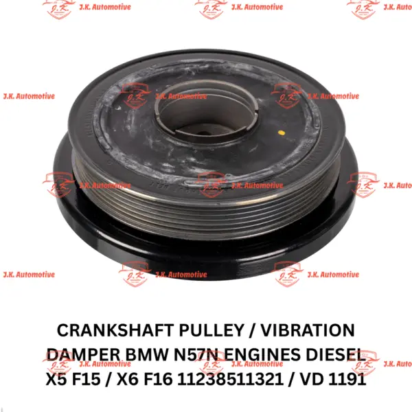 Buy Fan Belt Damper / Vibration Damper / Crankshaft Pulley (Engine Main ...