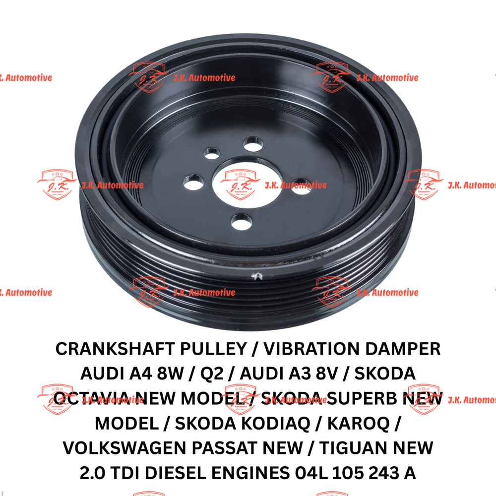 Buy Fan Belt Damper / Vibration Damper / Crankshaft Pulley (Engine Main ...